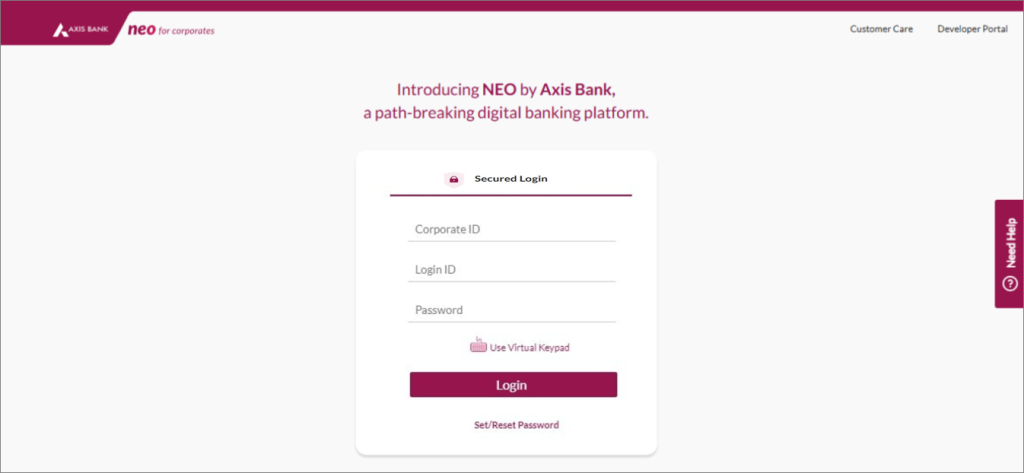 How to Establish Connection with Axis Bank Accounts from TallyPrime ...