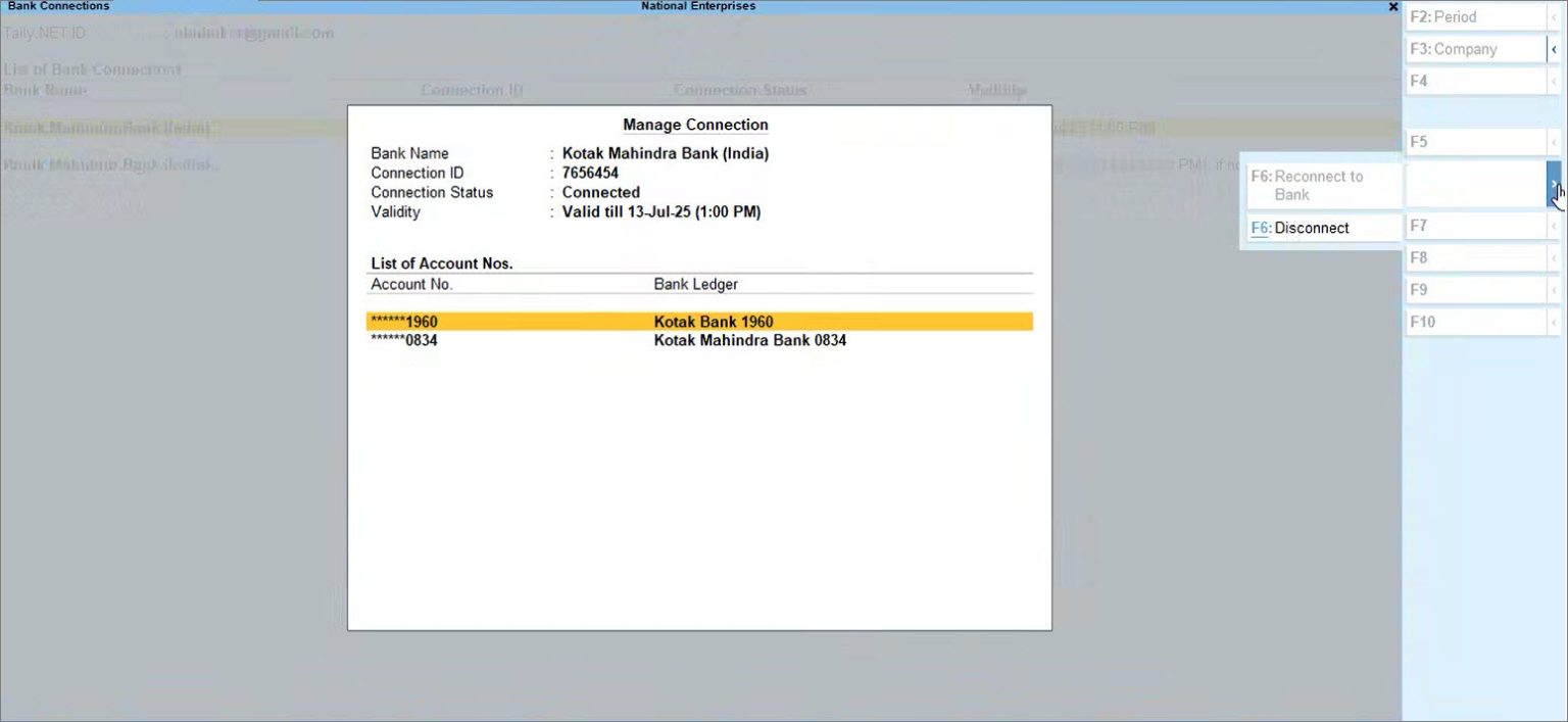 How to Establish Connection with Kotak Mahindra Bank Accounts from ...
