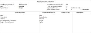 How to Use Mapping Templates for Importing Data | Additional Import ...