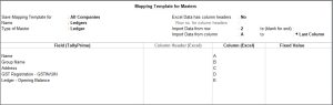 How to Use Mapping Templates for Importing Data | Additional Import ...