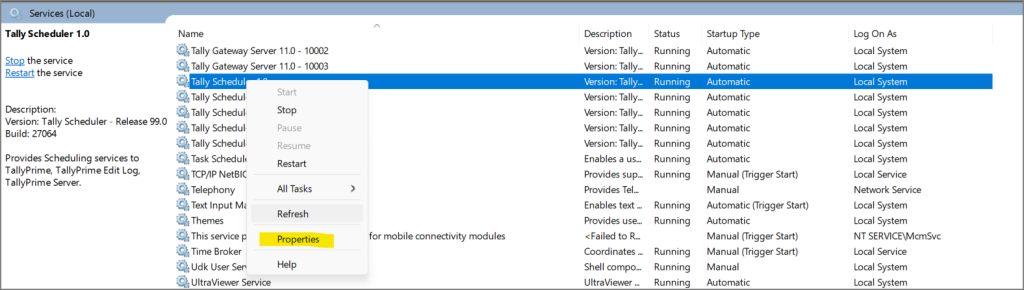 Unable to access the company source path | TallyHelp
